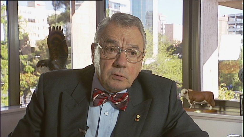 Dr Wolf Blass speaks out - ABC News