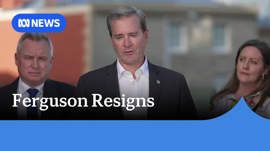 Tasmanian deputy premier Michael Ferguson resigns from cabinet - ABC News
