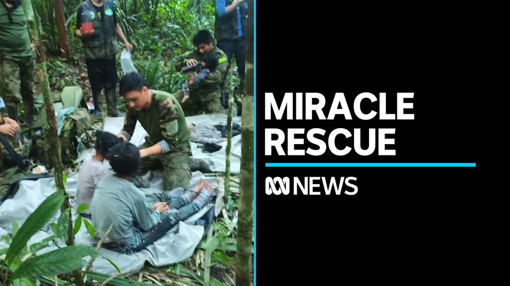 Four missing Colombian children found alive after five weeks - ABC News