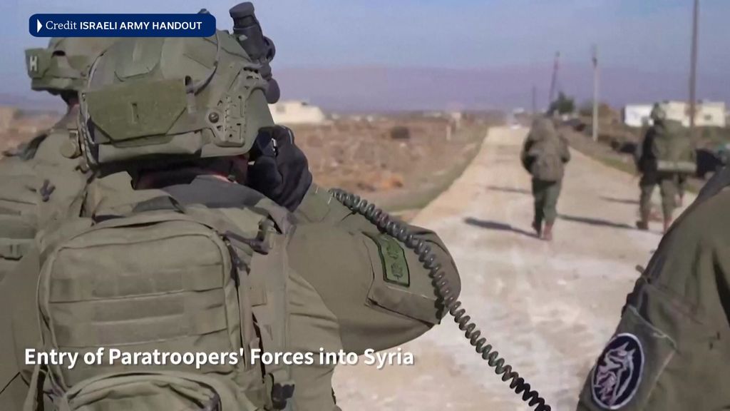Israeli military releases video it says shows troops entering Syria ...
