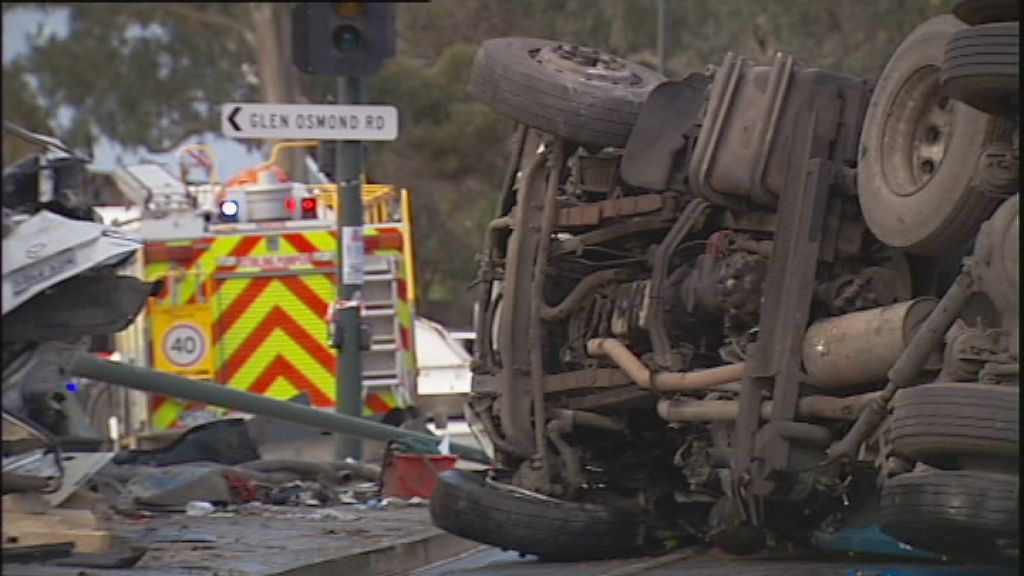 Rubbish collection affected after truck crash - ABC News