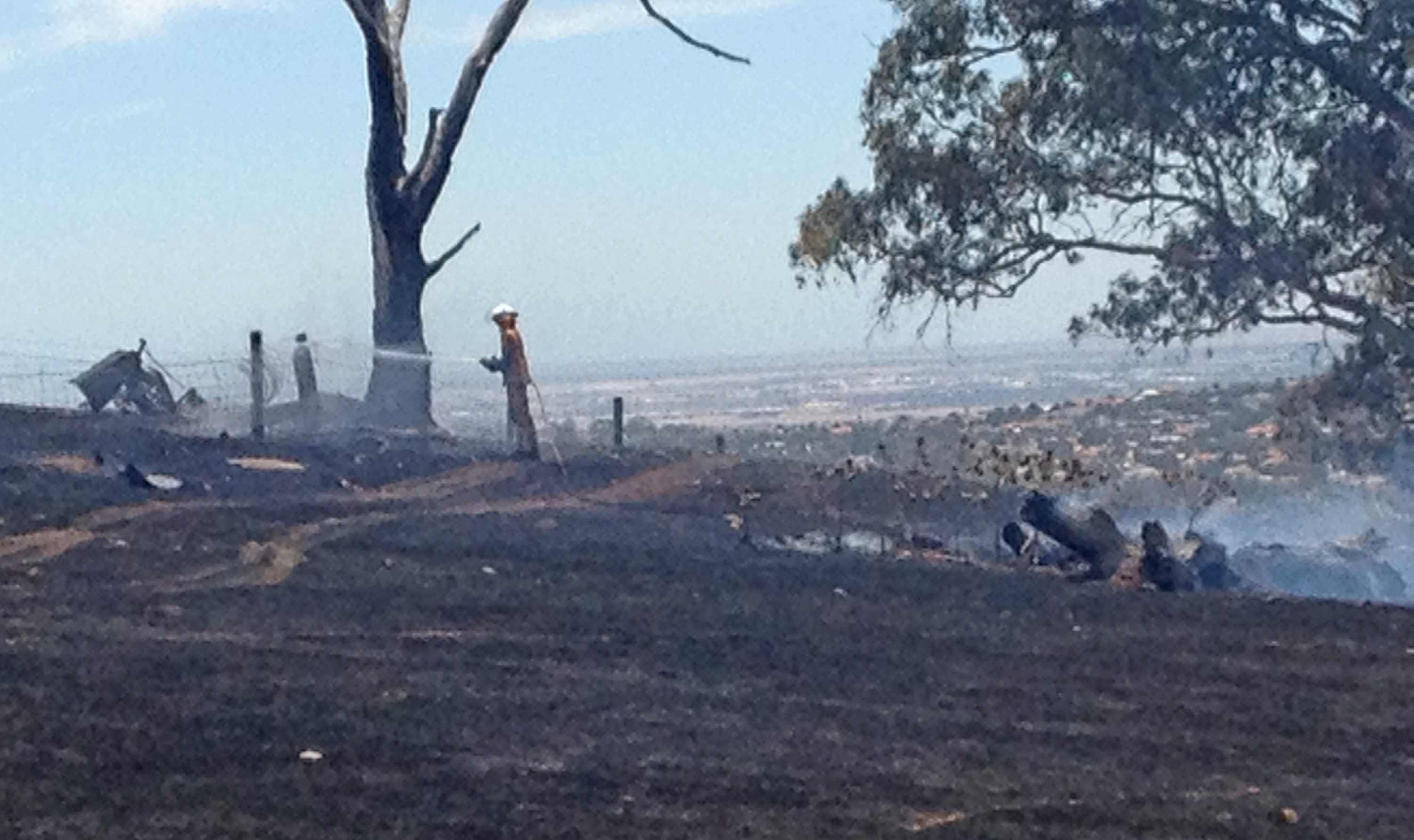 Angle grinder blamed for fire - ABC News