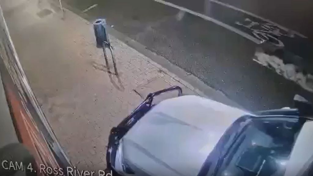 CCTV captures Townsville ram raid amid crime surge - ABC News