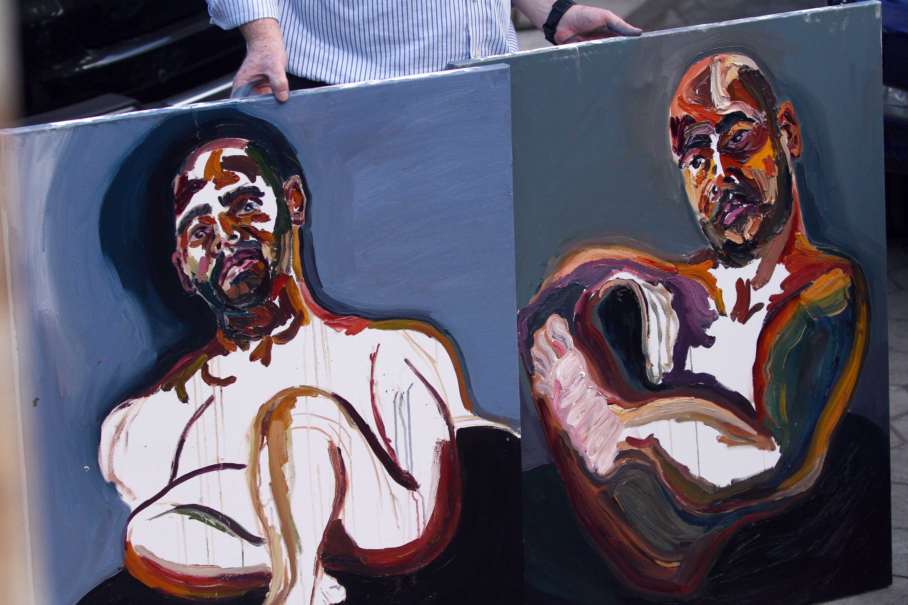 Bali Nine: Artist Ben Quilty welcomes Myuran Sukumaran's paintings to ...