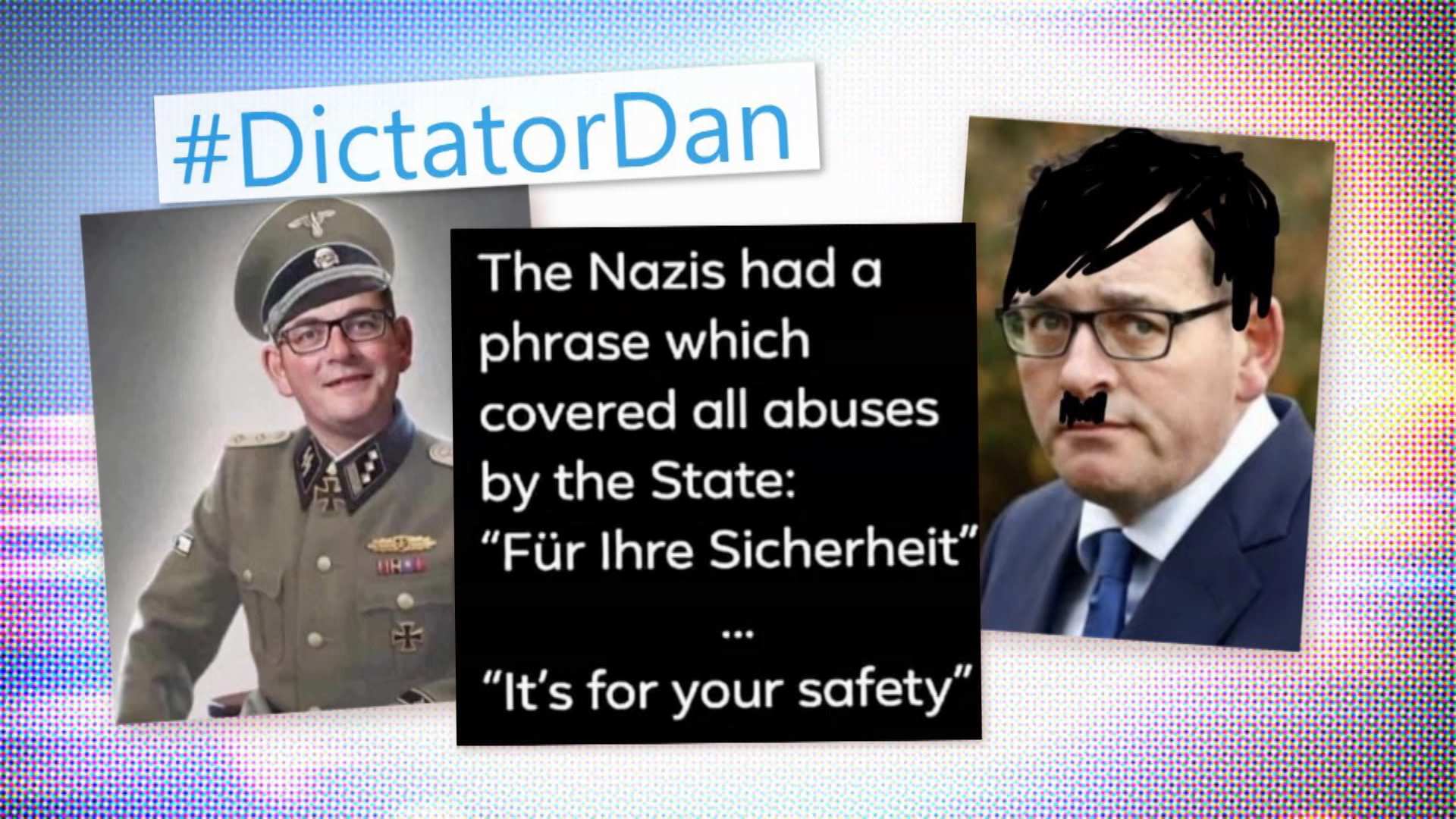 #DictatorDan campaign - Media Watch