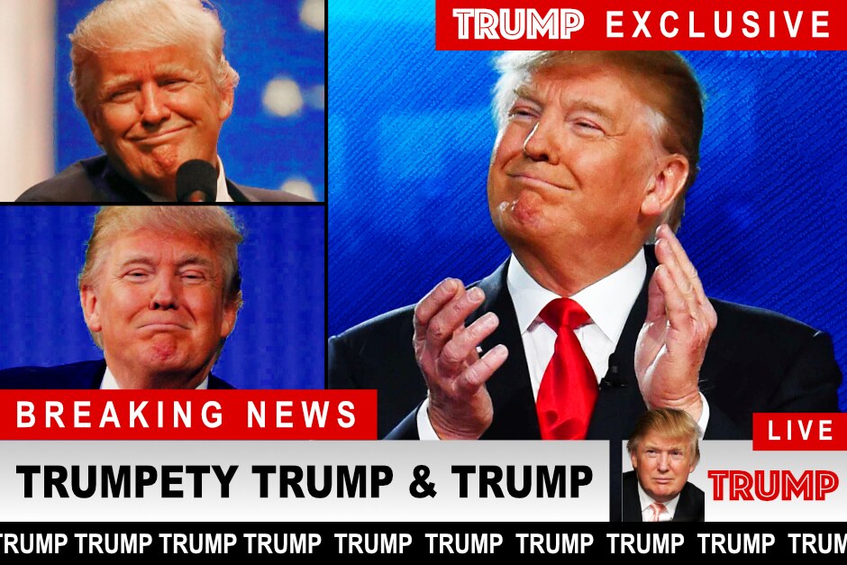 Donald Trump: How the President dominates US network news coverage ...