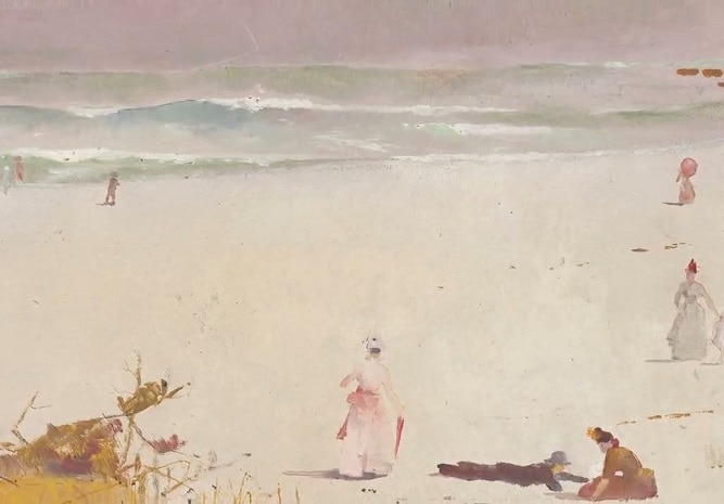 Charles Conder: 'Bronte Beach' 1888 - ABC Education