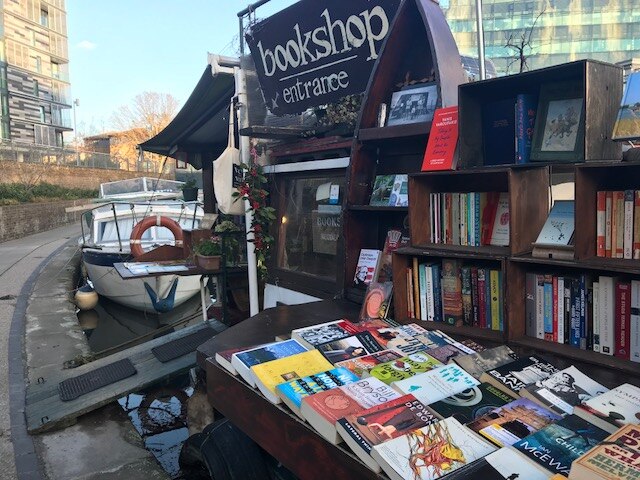 Book boom keeps London's canal boat bookshop afloat after finding ...