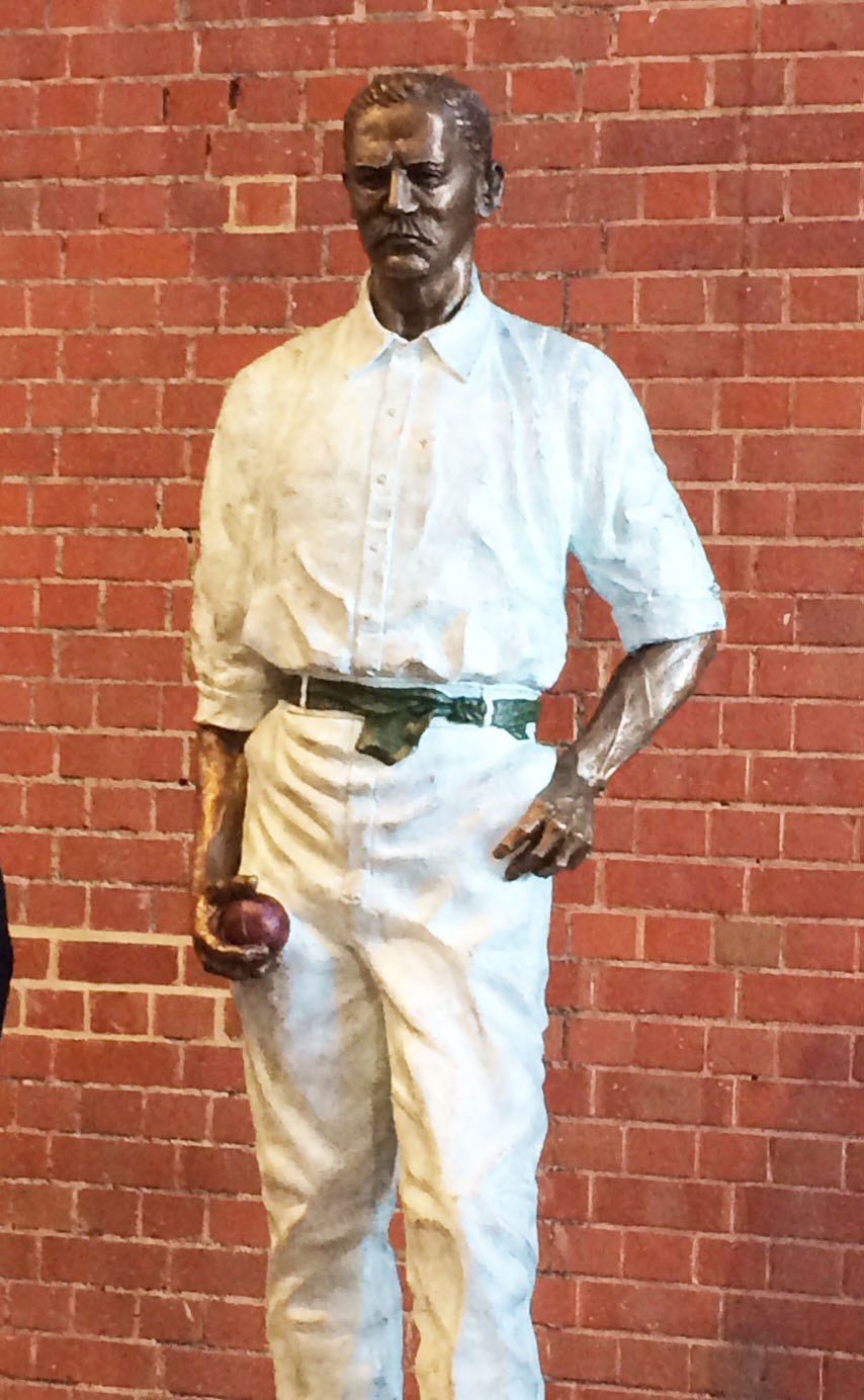 George Giffen statue unveiled at Adelaide Oval during Test cricket ...