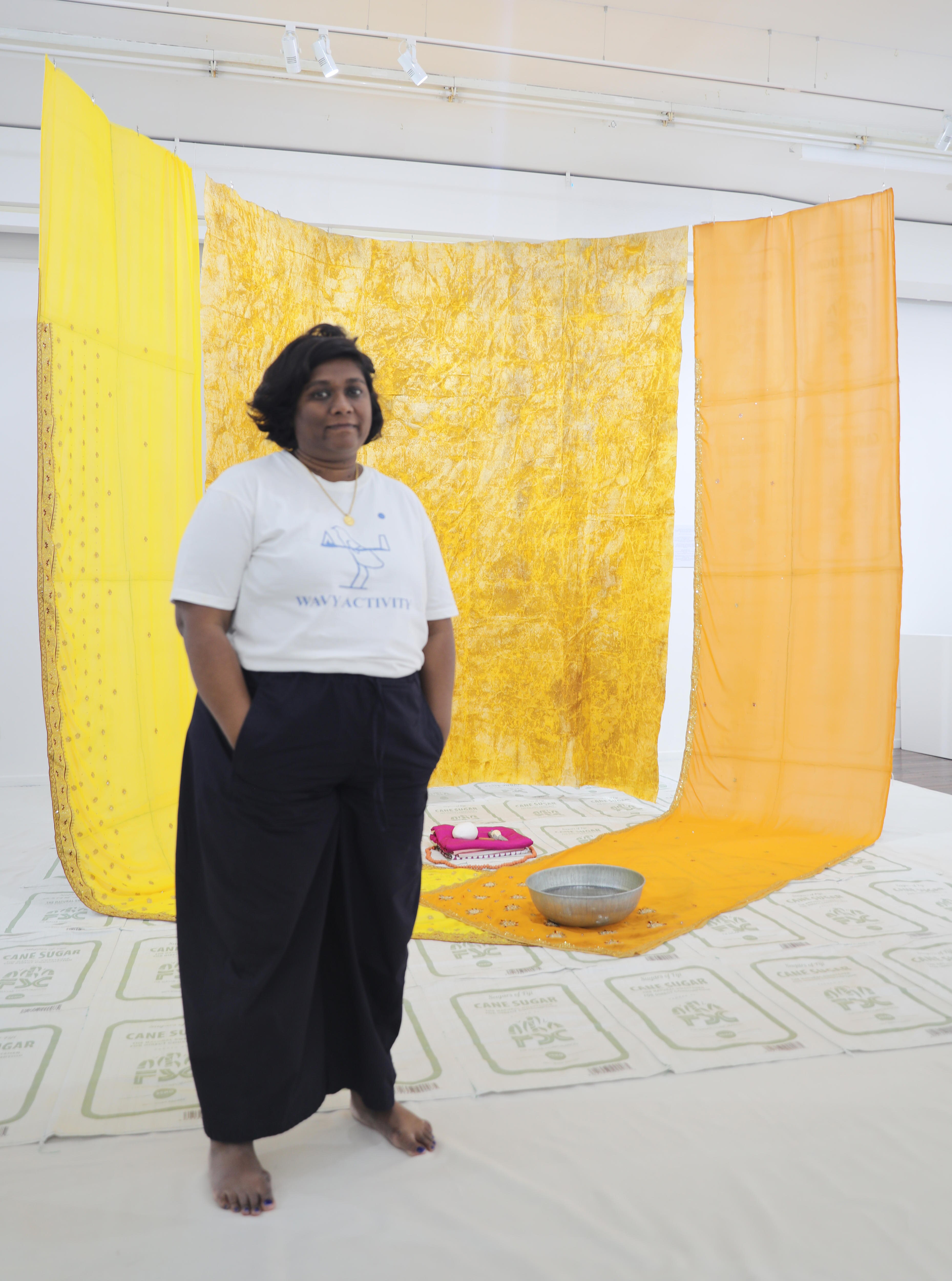 NAFA featured artist showcases 'lost stories' of the indentured labour diaspora. - ABC Pacific