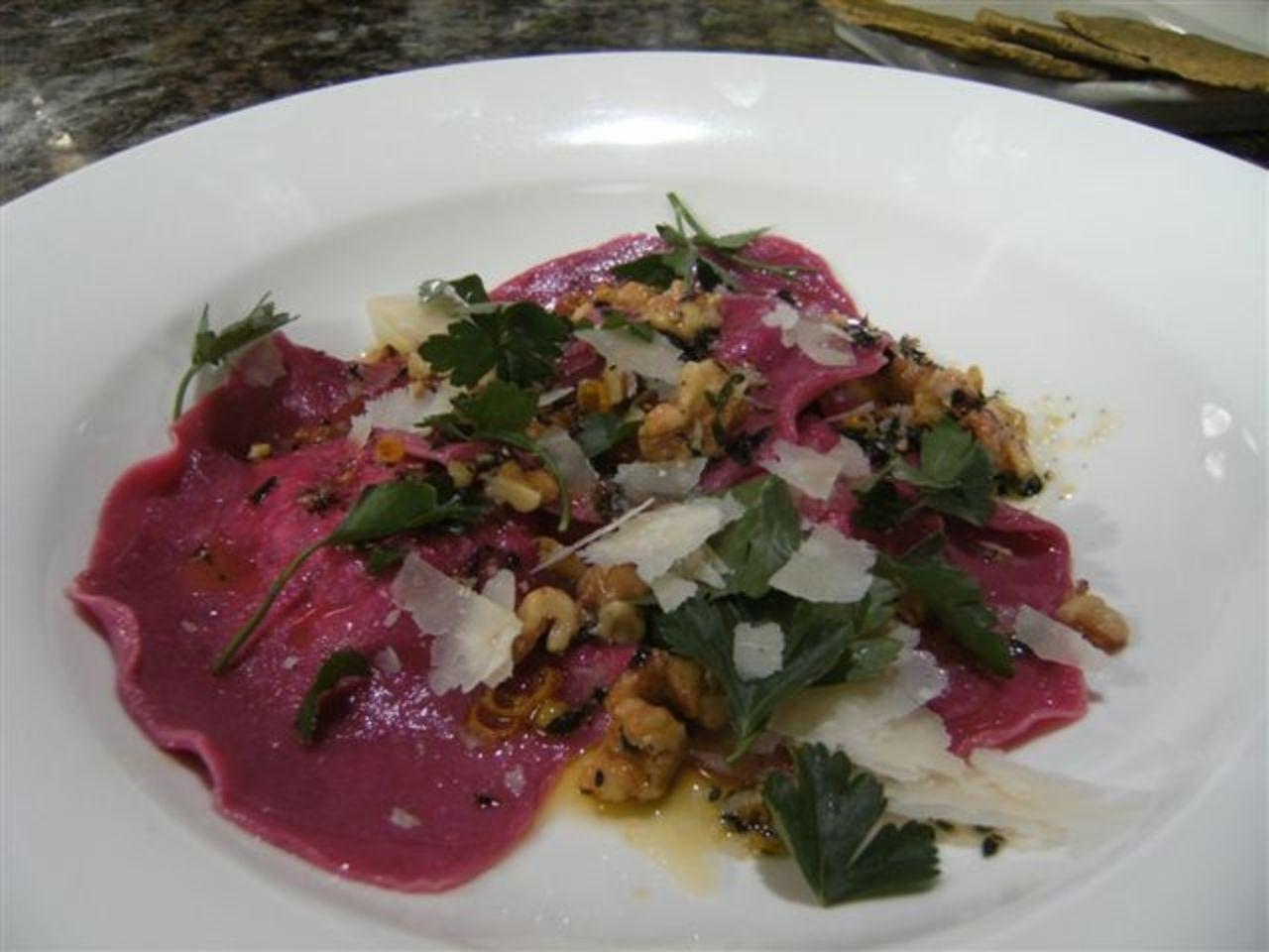 Beetroot Ravioli - ABC News