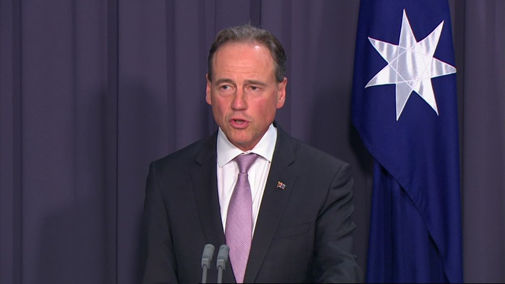 Health Minister Greg Hunt believes Victoria is in improved position ...