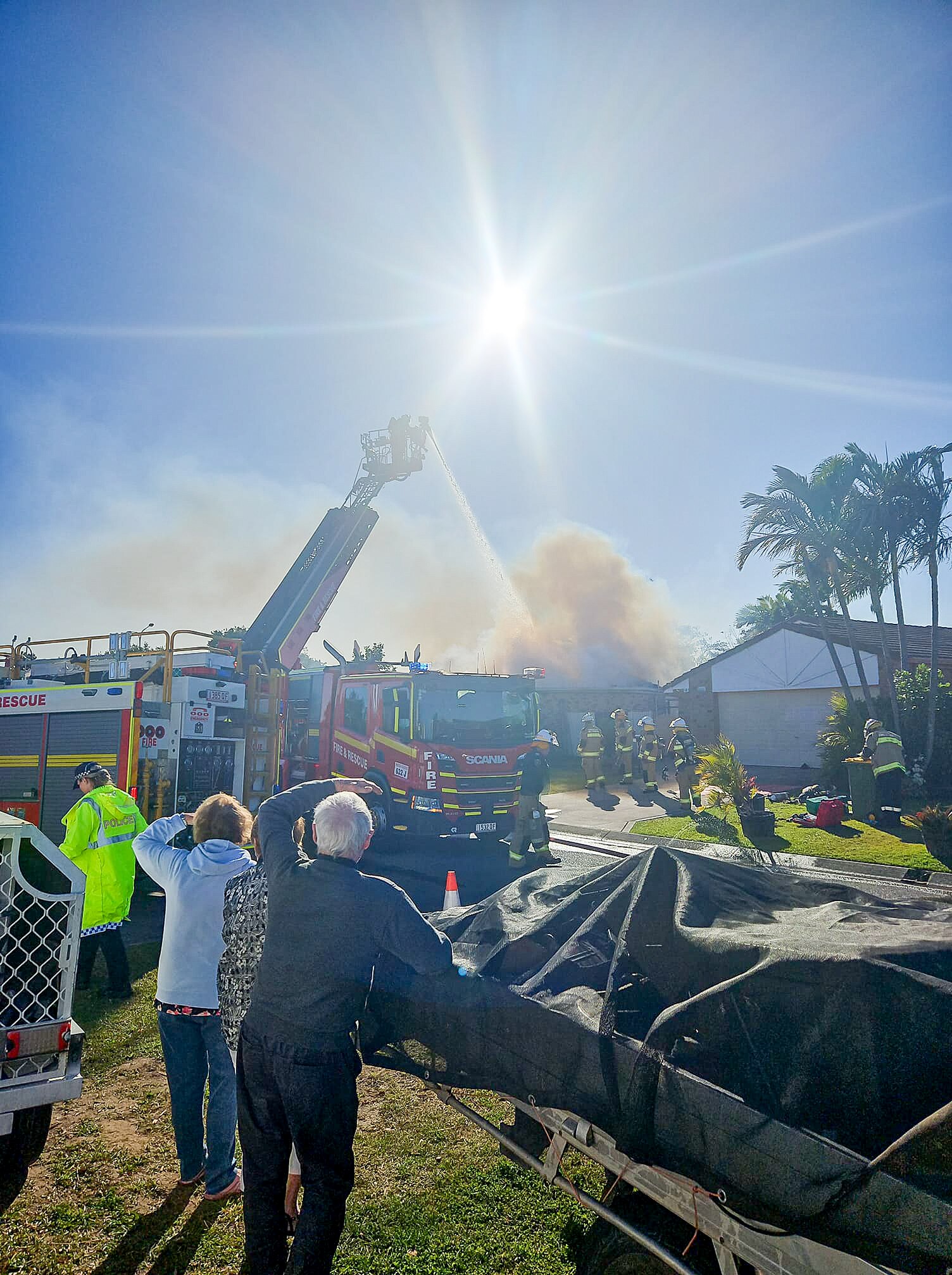 Firefighters rescue woman with life-threatening burns from Gold Coast ...