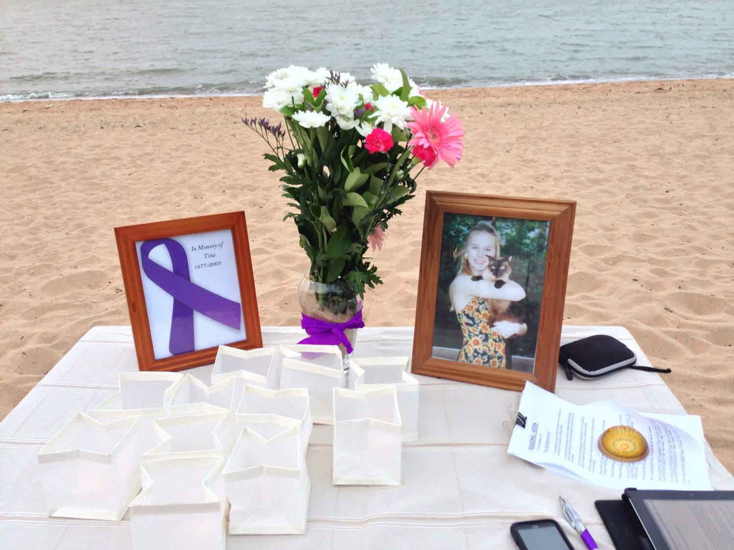 Service marks 10 year anniversary of honeymoon diver Tina Watson's ...