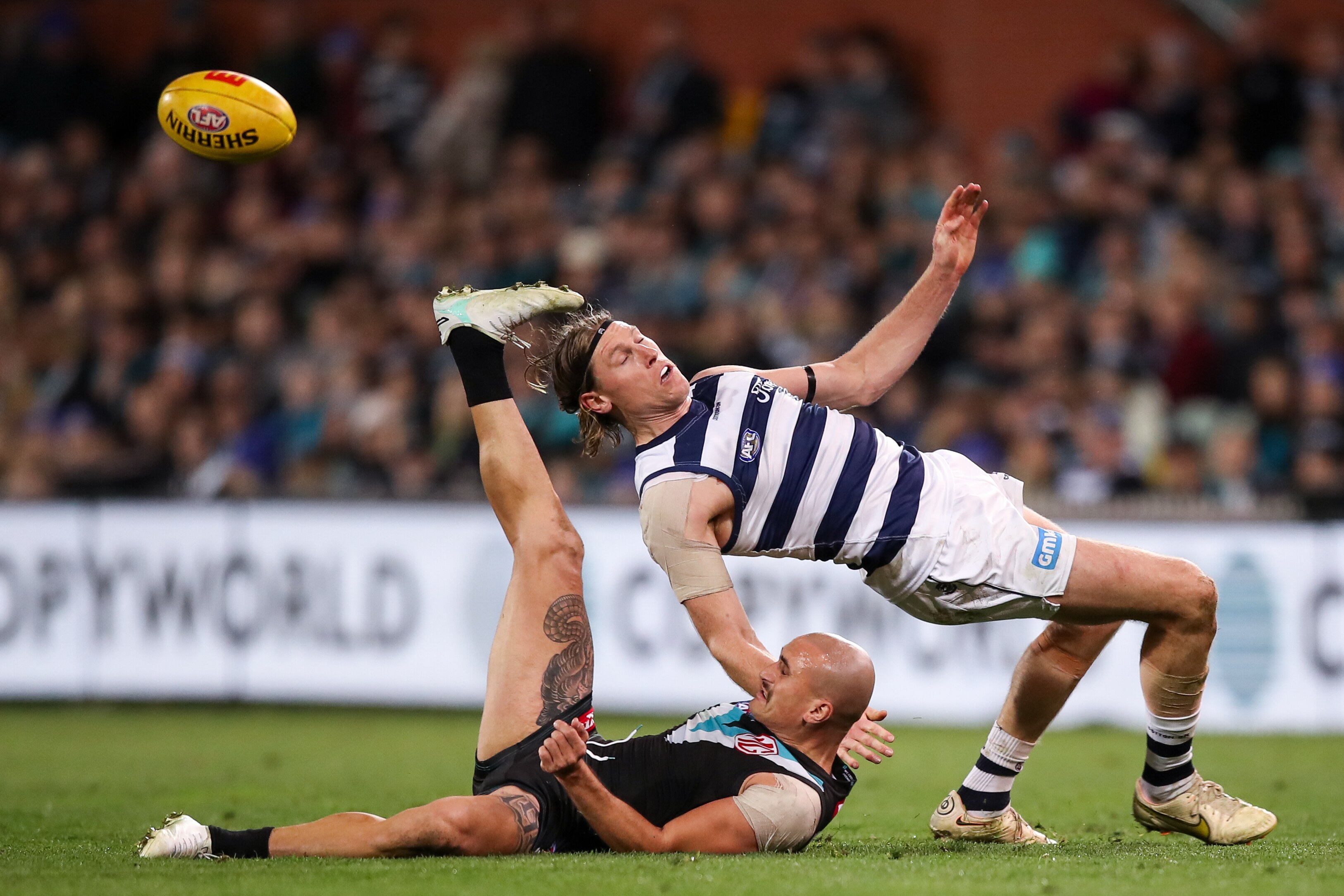 Patrick Dangerfield played with partially collapsed lung in Geelong ...