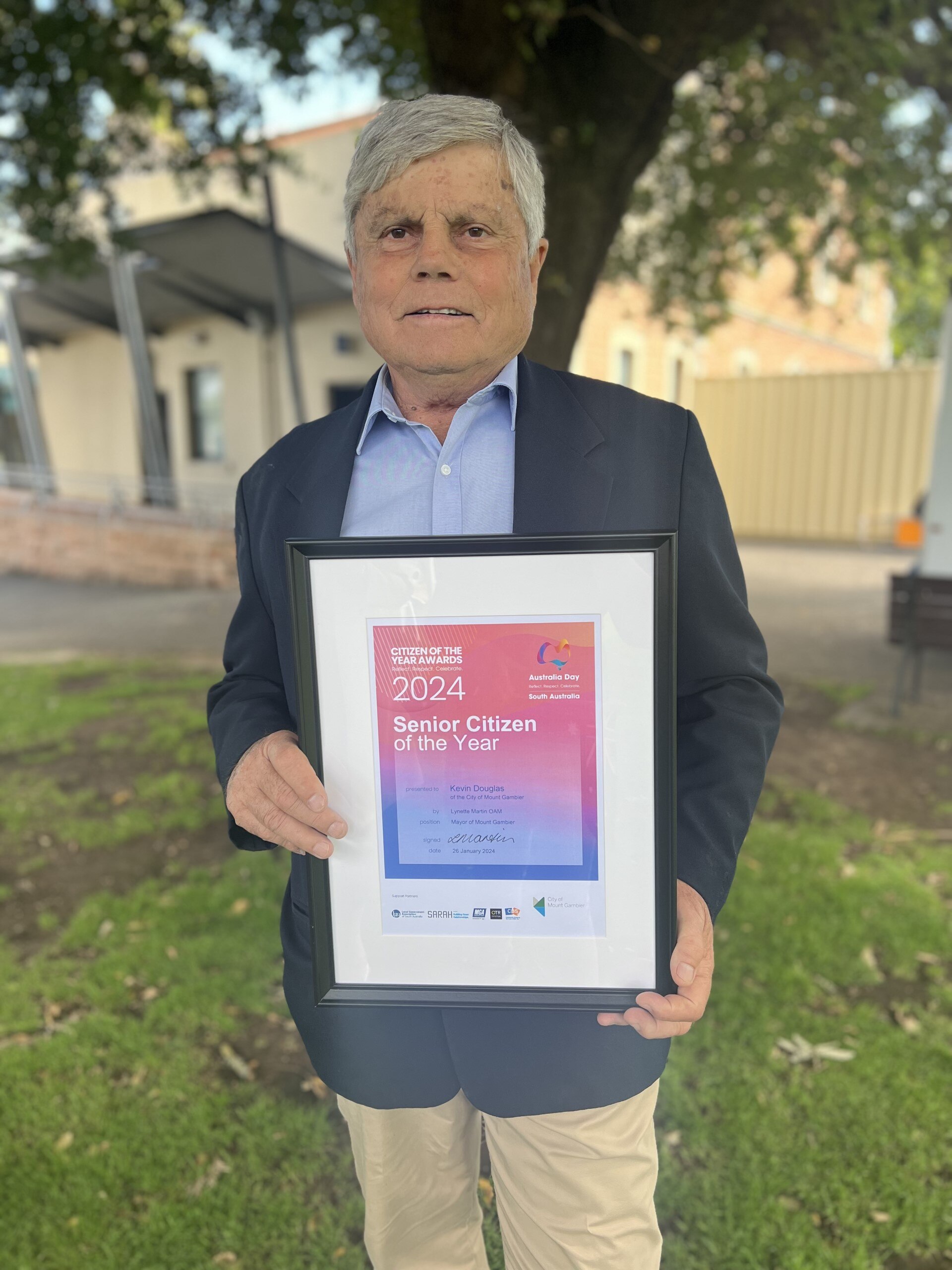 Mount Gambier volunteer Kevin Douglas carries on community service ...