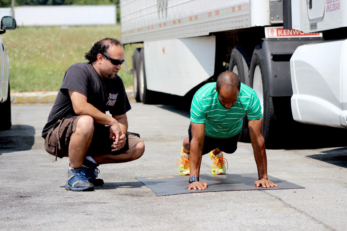 Truck driving fitness guru Siphiwe Baleka's top workout tips - ABC listen