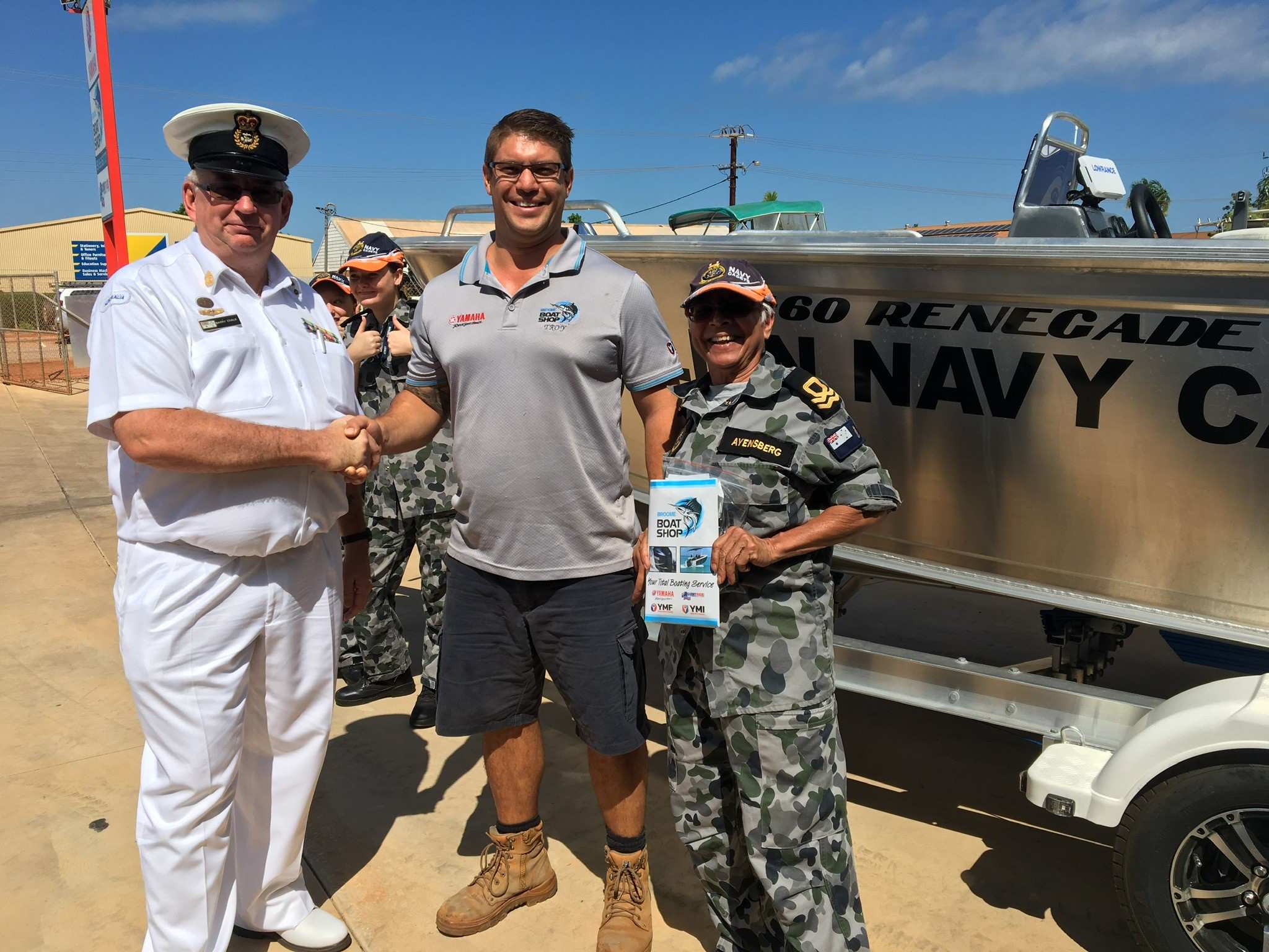 Navy cadets excited with new boat - ABC listen