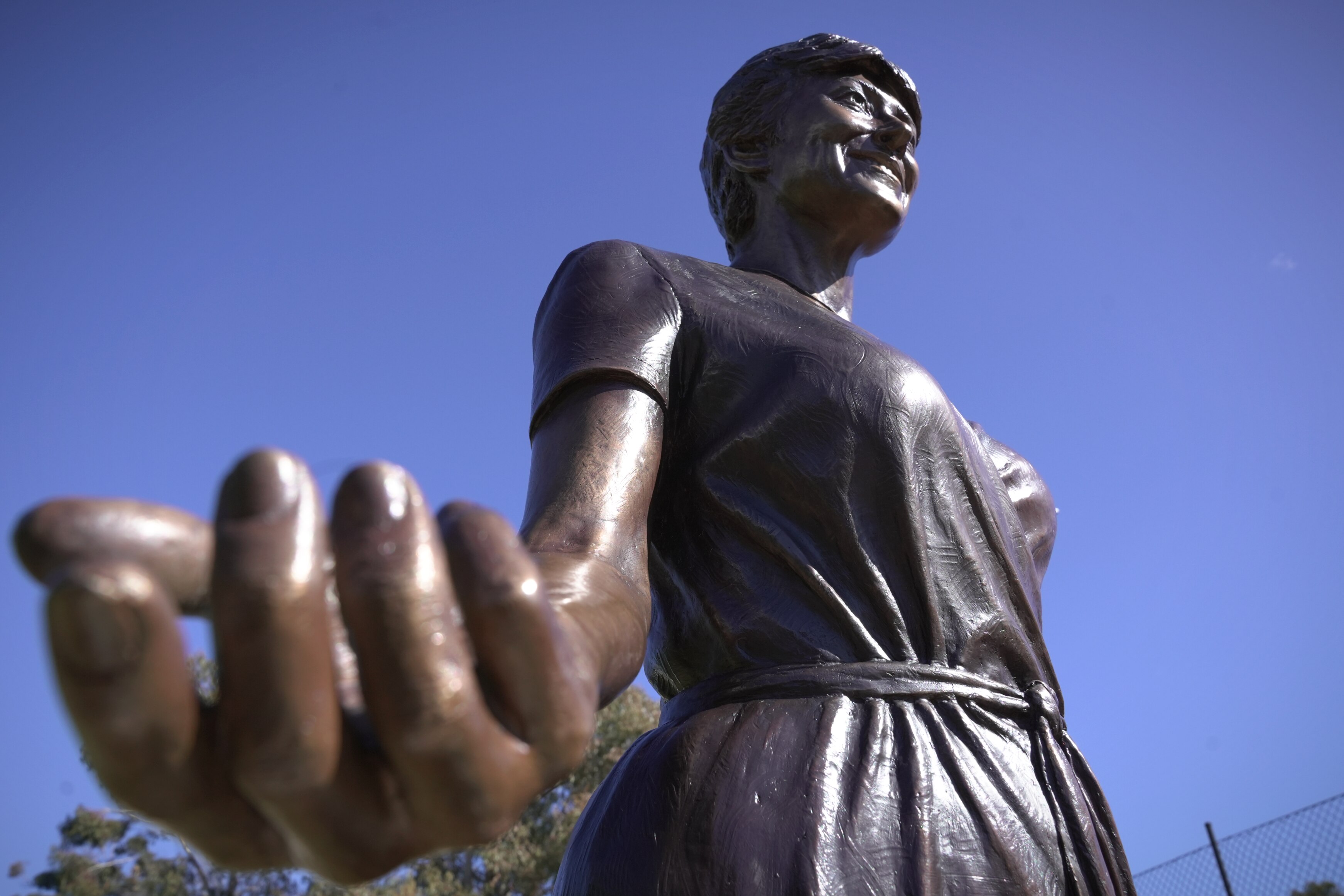 Statue of late senator Susan Ryan, the first female federal Labor ...