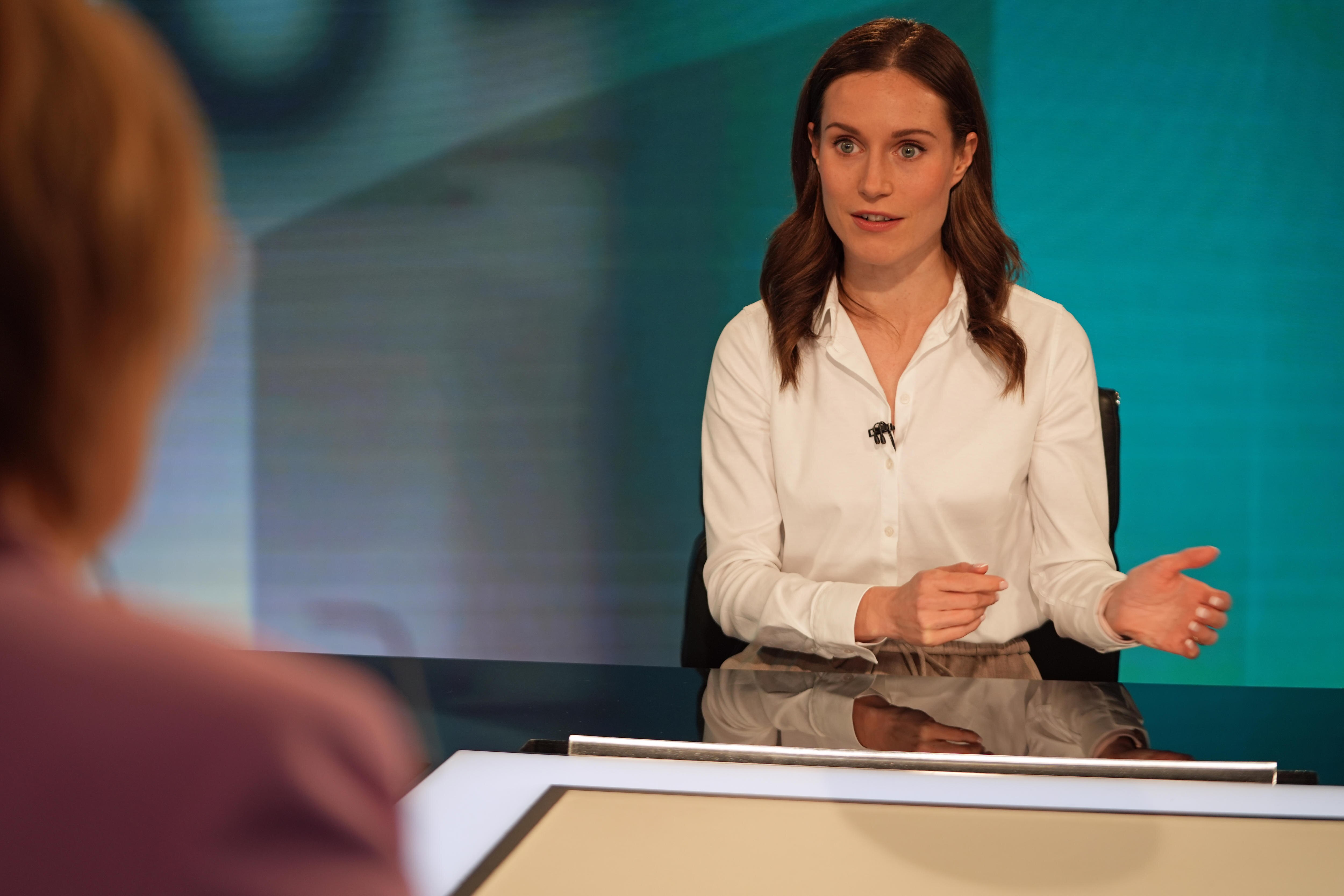 Finnish Prime Minister Sanna Marin speaks to 7.30 - ABC News