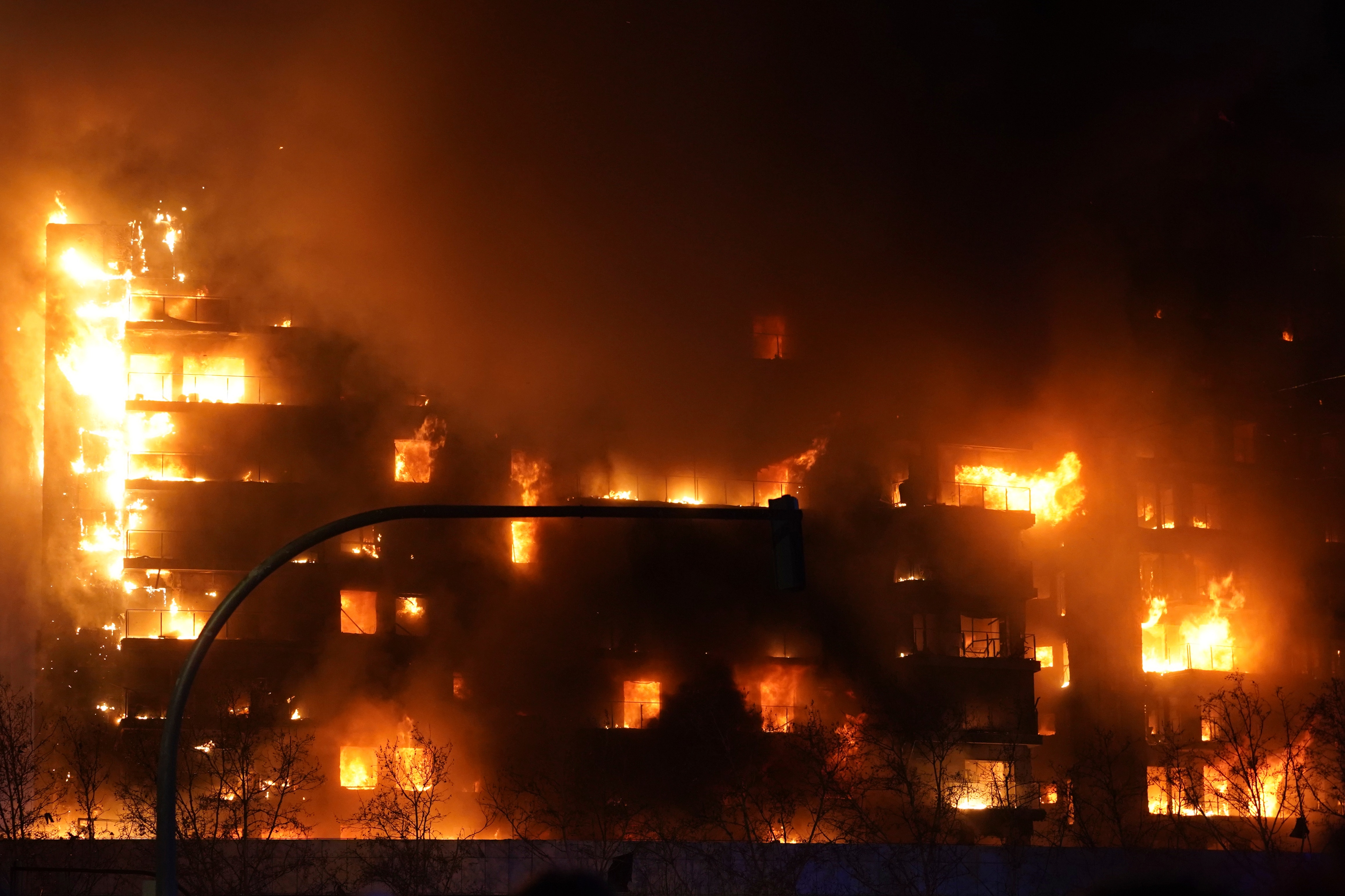 Valencia apartment block fire kills residents on outskirts of Spanish ...