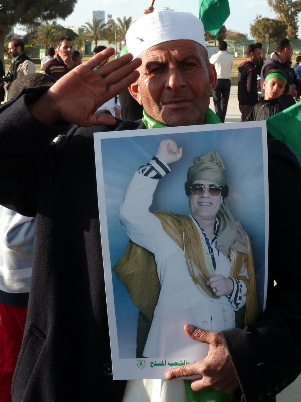 Gaddafi says Libyans armed for 'long war' - ABC News