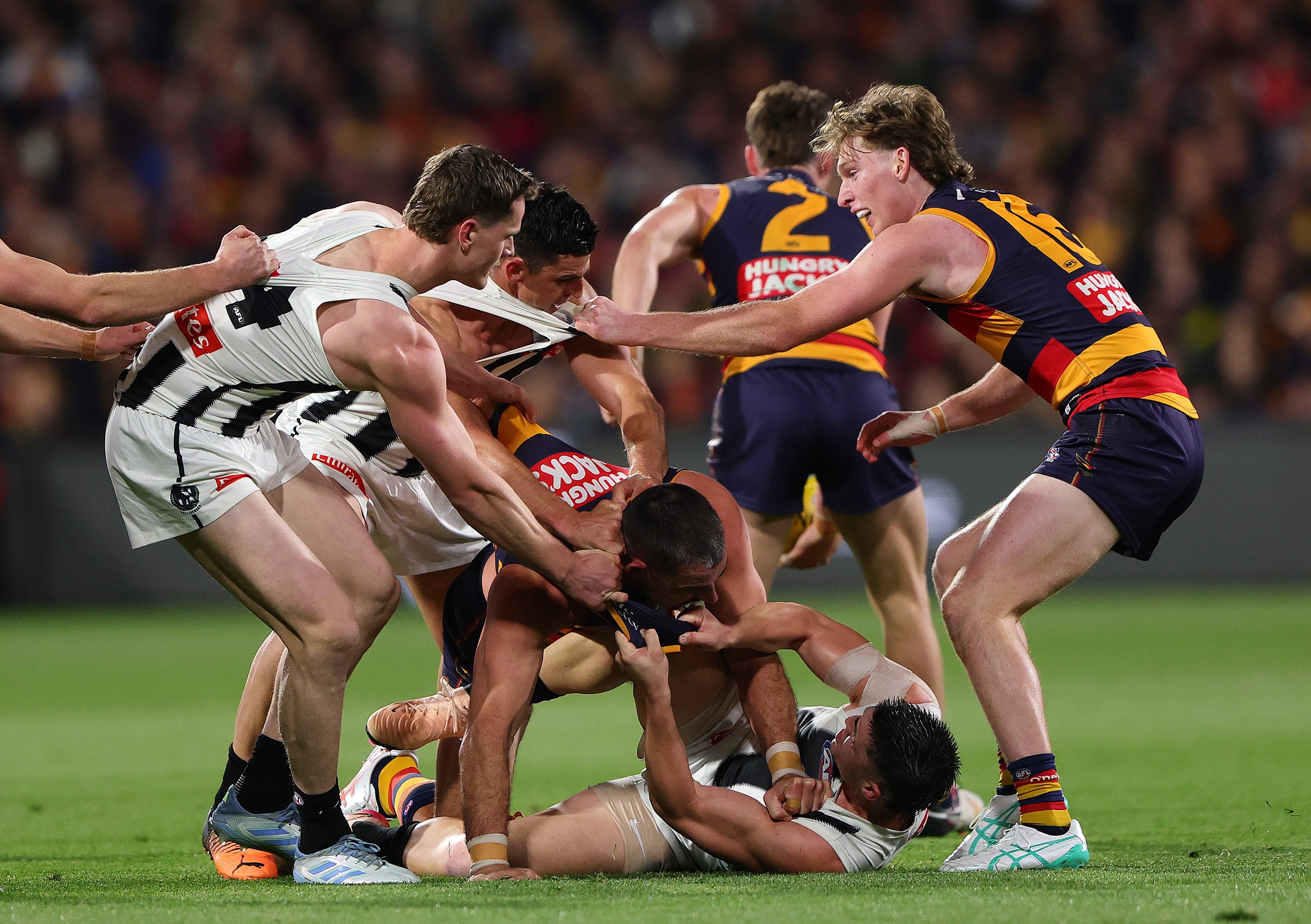 "Rushed, panicked & disposal was poor" - ABC Sport's Adelaide Crows ...