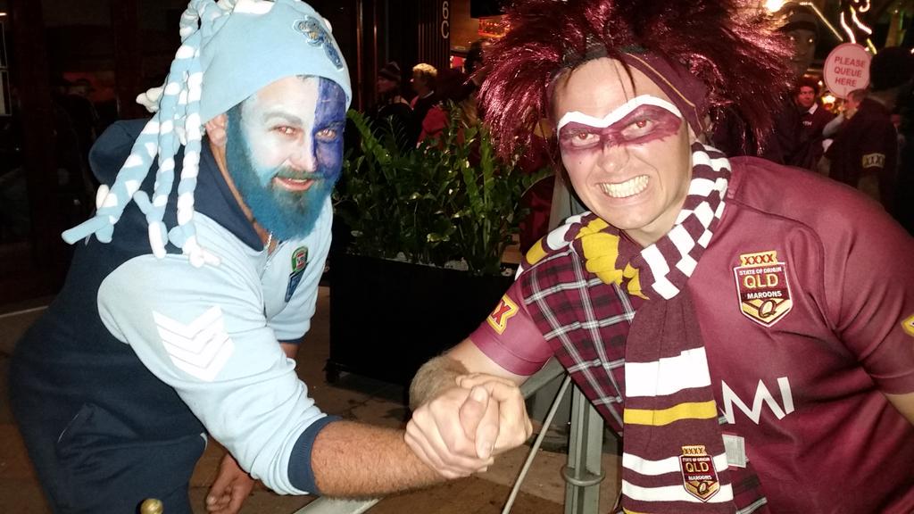 State of Origin: Queensland rugby league fans celebrate landside ...