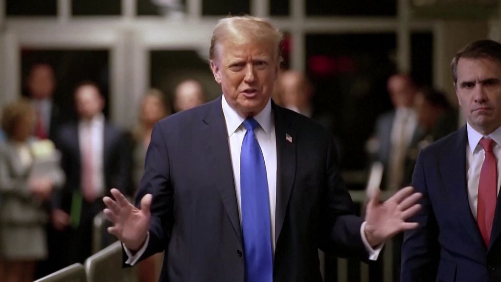 Donald Trump lashes out at 'very unfair' hush money trial - ABC News