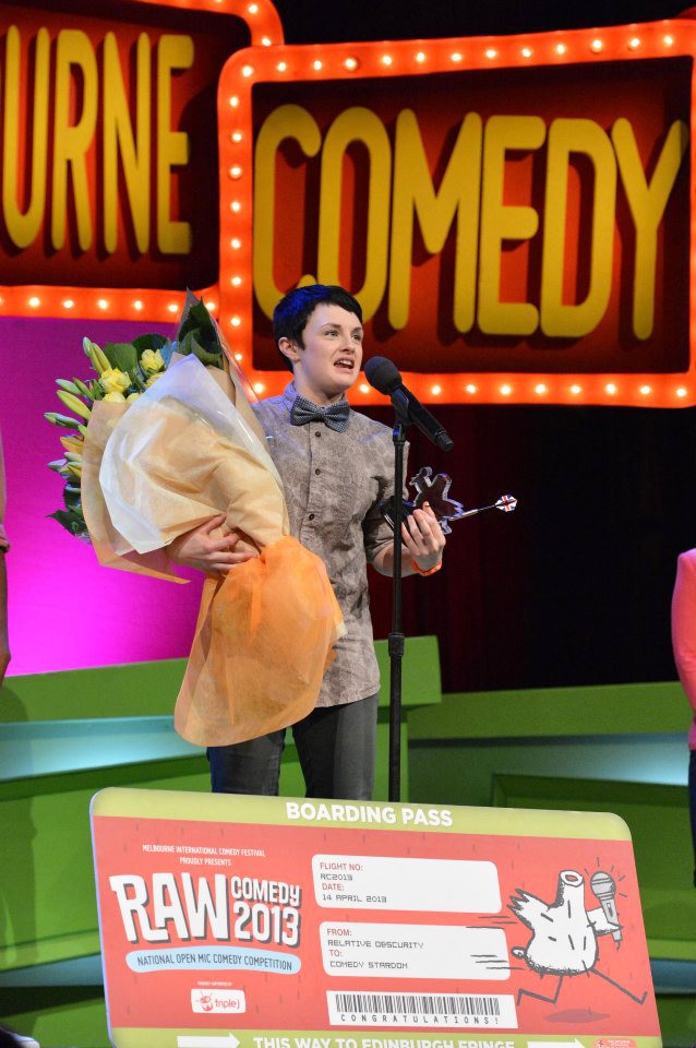 Raw Comedy winner now has to fathom Scots - ABC News