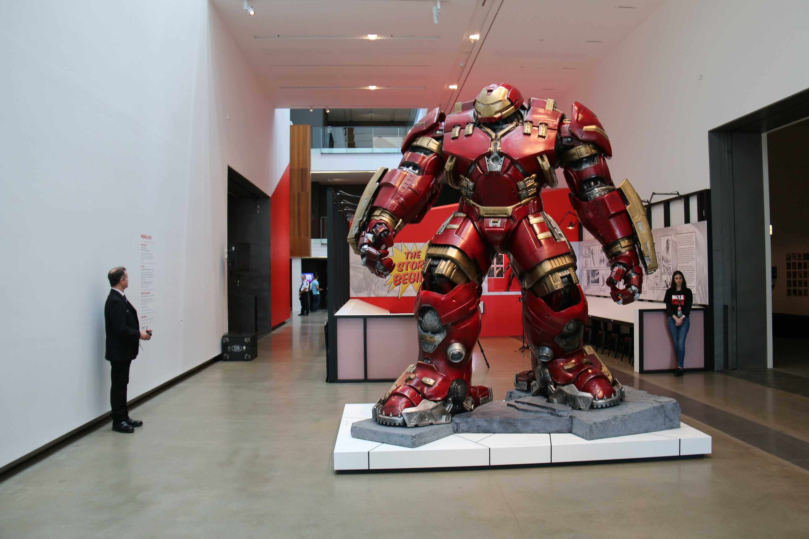 Iron Man's suits, Thor's hammer go on display in Australia-first Marvel ...