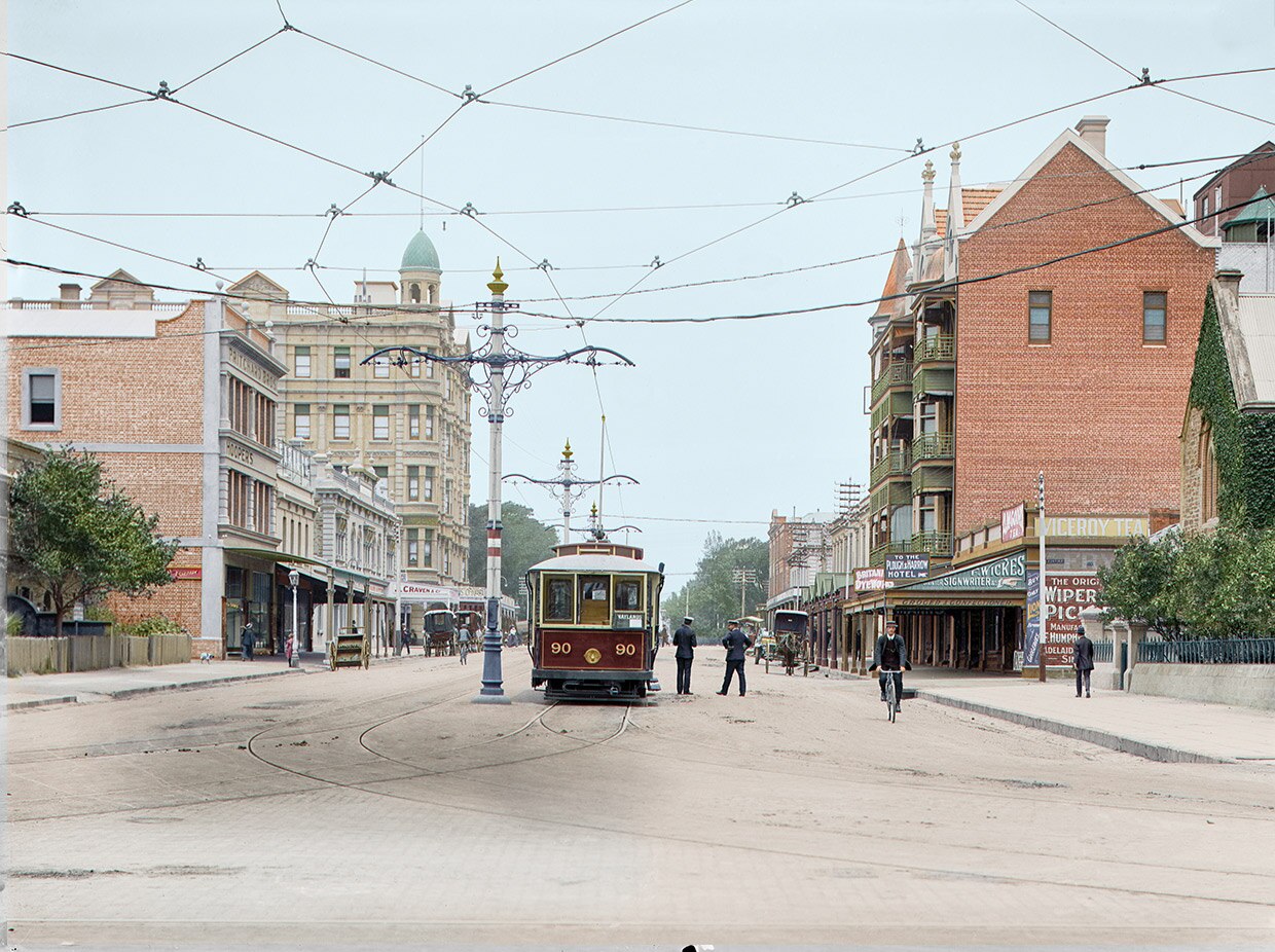 Adelaide's historical buildings and long-lost sights shown in colour ...