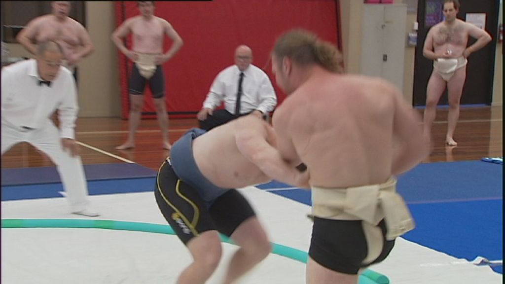 Australian champions show Sumo not just for the heavyweights - ABC News