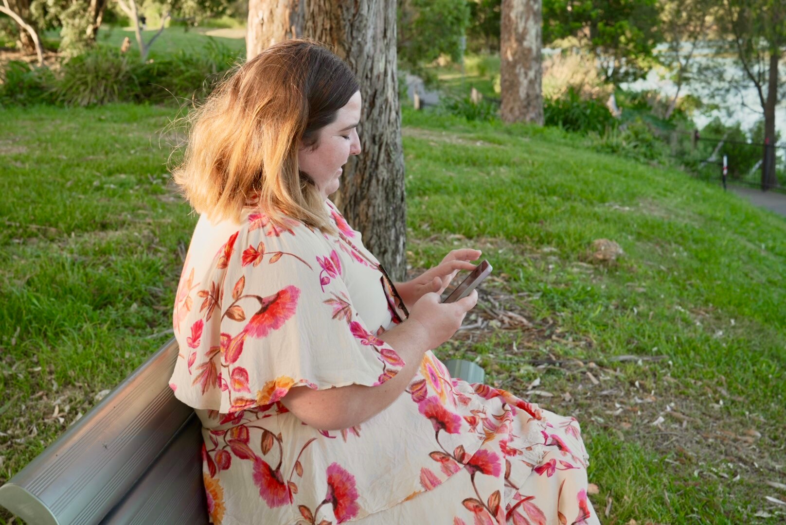 Evangeline Gardiner says she often sees ads when she logs onto social ...