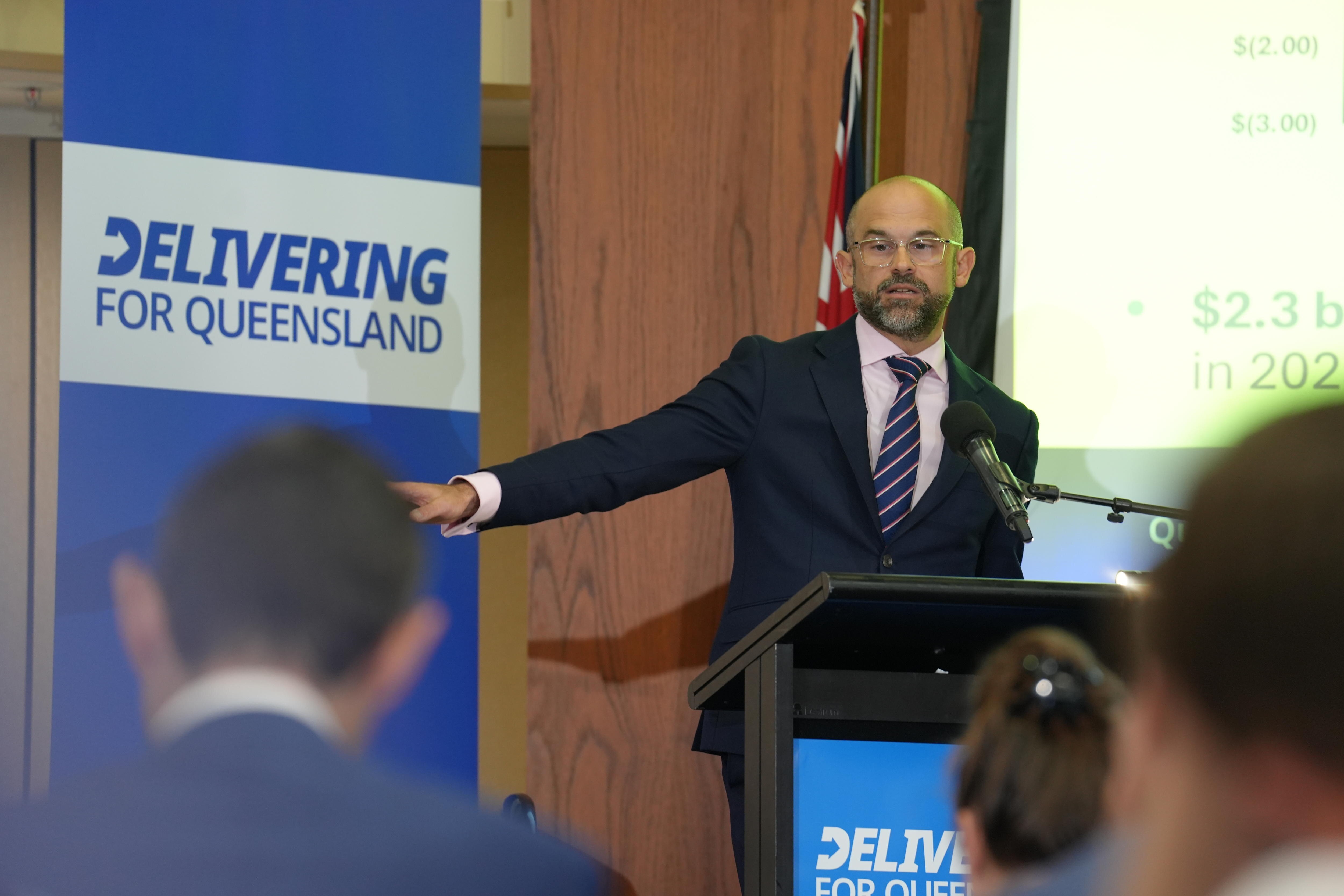 Queensland Treasurer David Janetzki aims for hope amid uncertain times ...