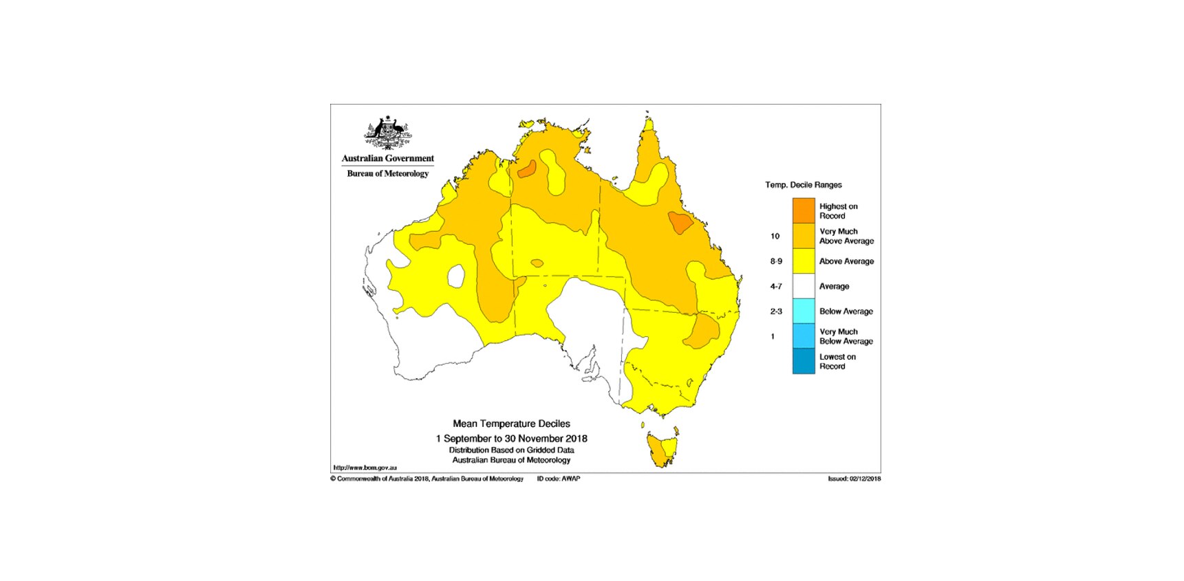 BOM spring review reveals warm weather and average rainfall — with ...