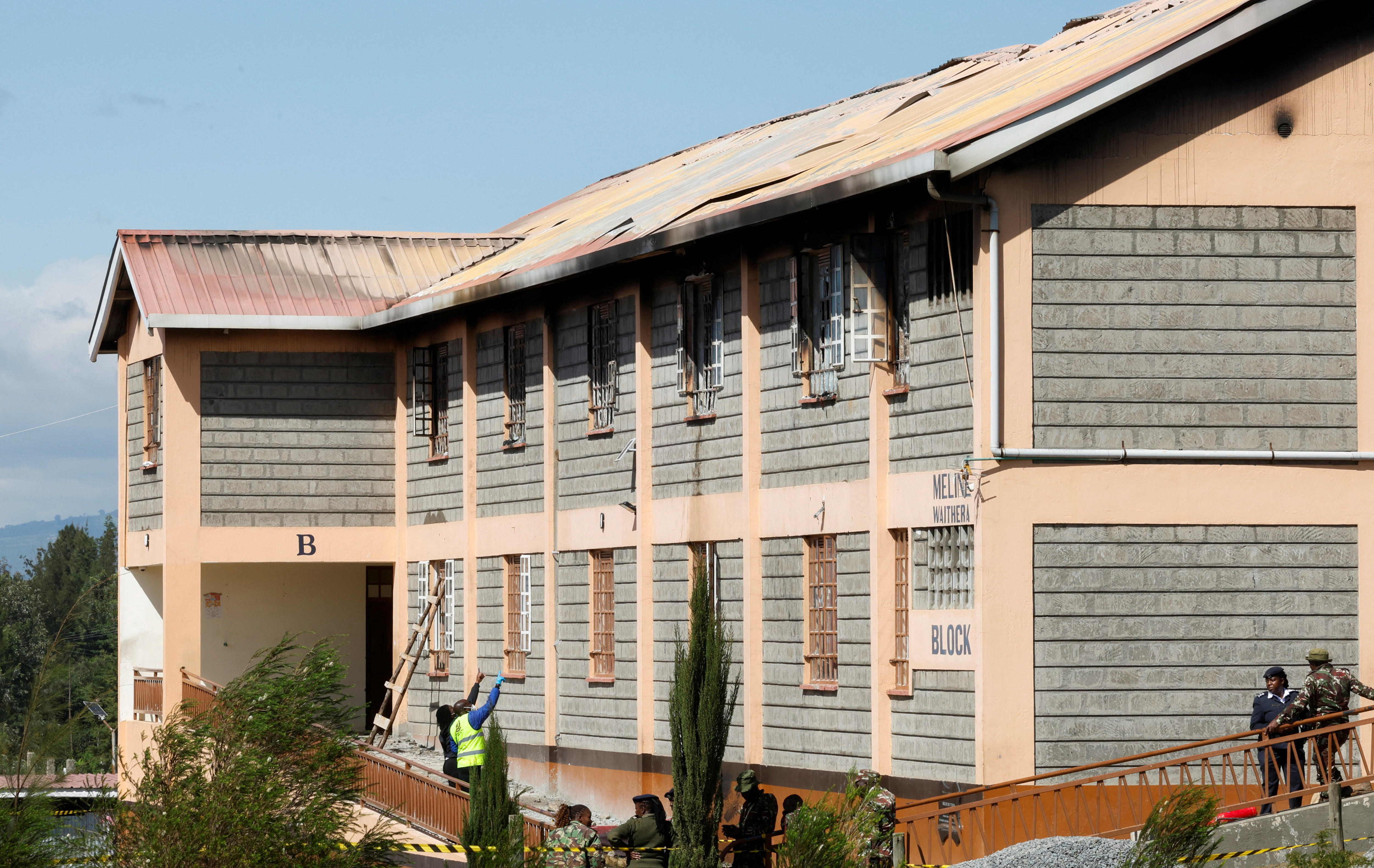 At least 16 students dead as fire tears through Kenyan girls school ...