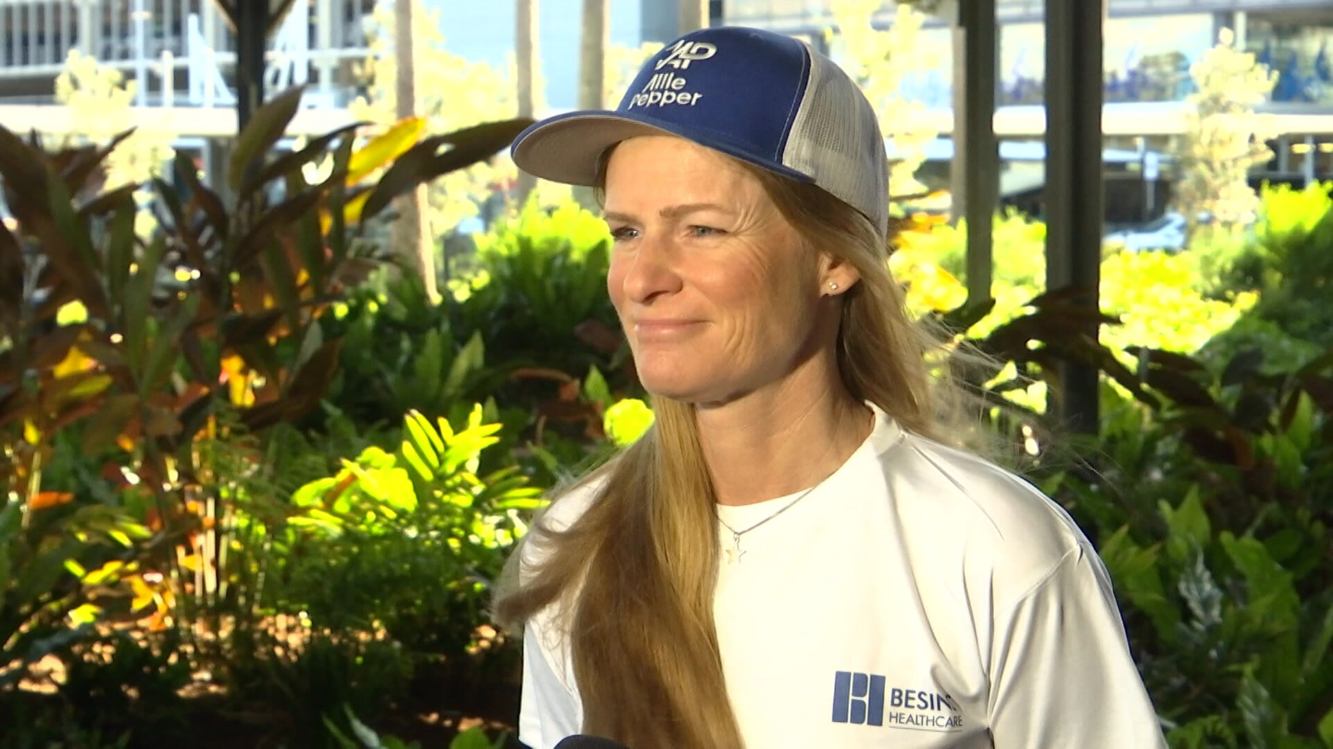 Allie Pepper touches down in Sydney after achieving first step in world ...