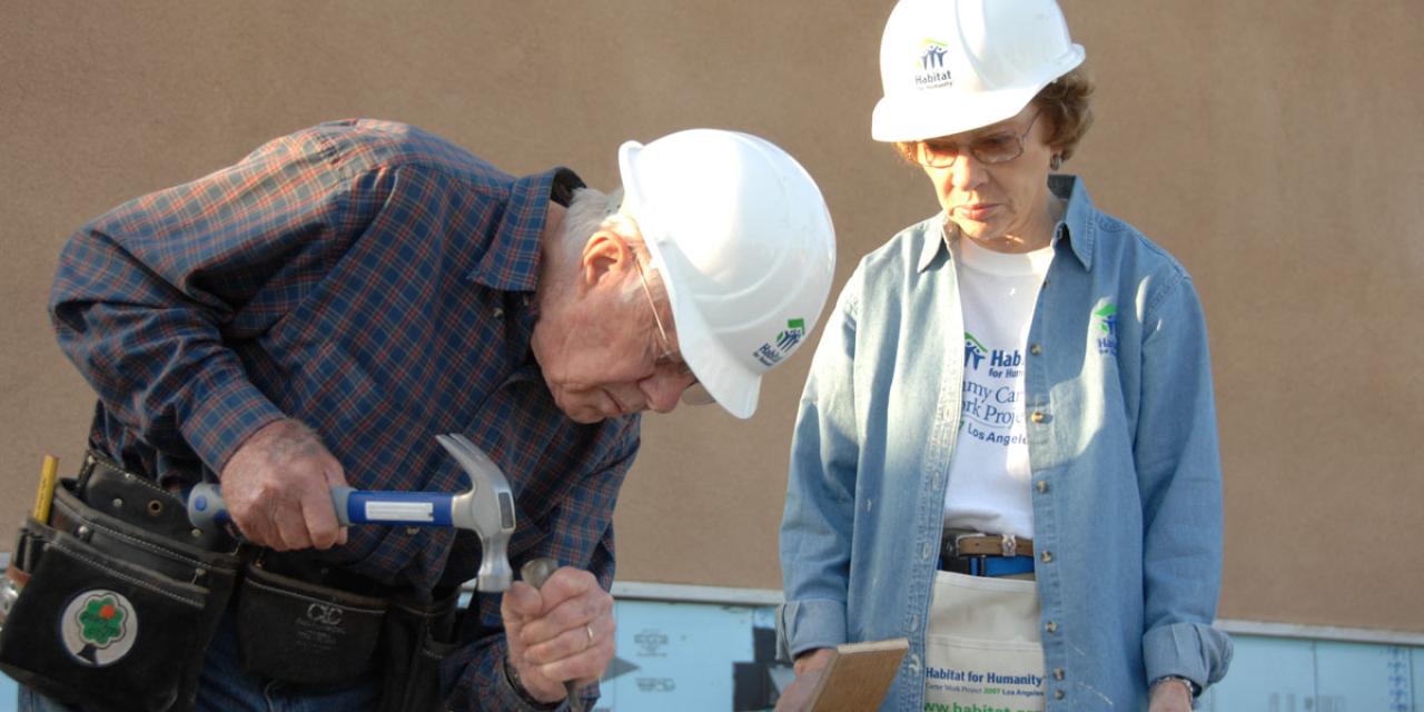 From building homes to eradicating disease, Jimmy Carter's charity work ...