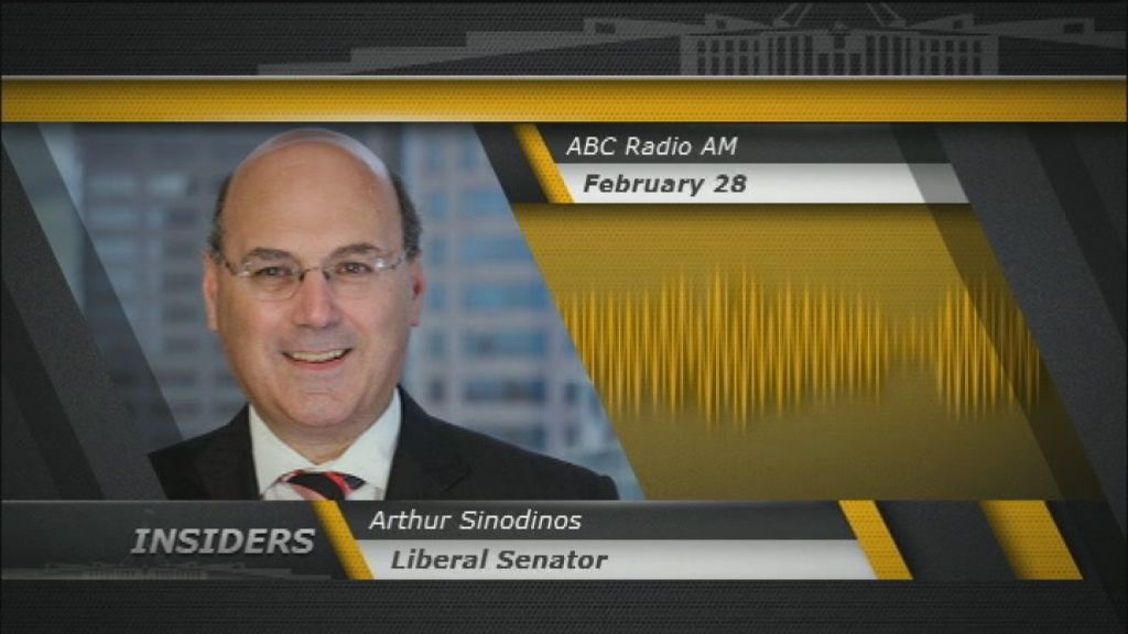 Sinodinos caught in credibility gap over Australian Water - ABC News
