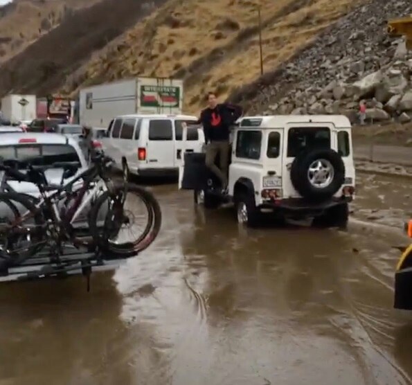 California flooding, mudslides leave drivers stranded following heavy ...