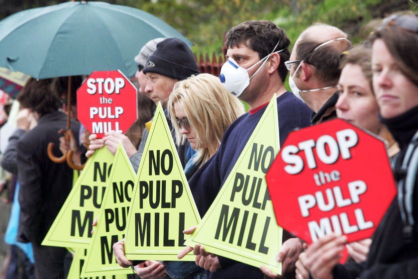 Majority want pulp mill review: survey - ABC News