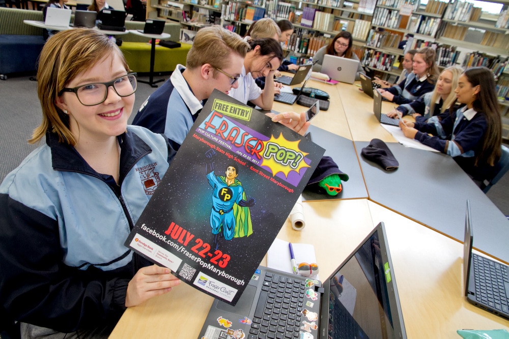 High school class shoots for the stars, planning two-day pop culture ...