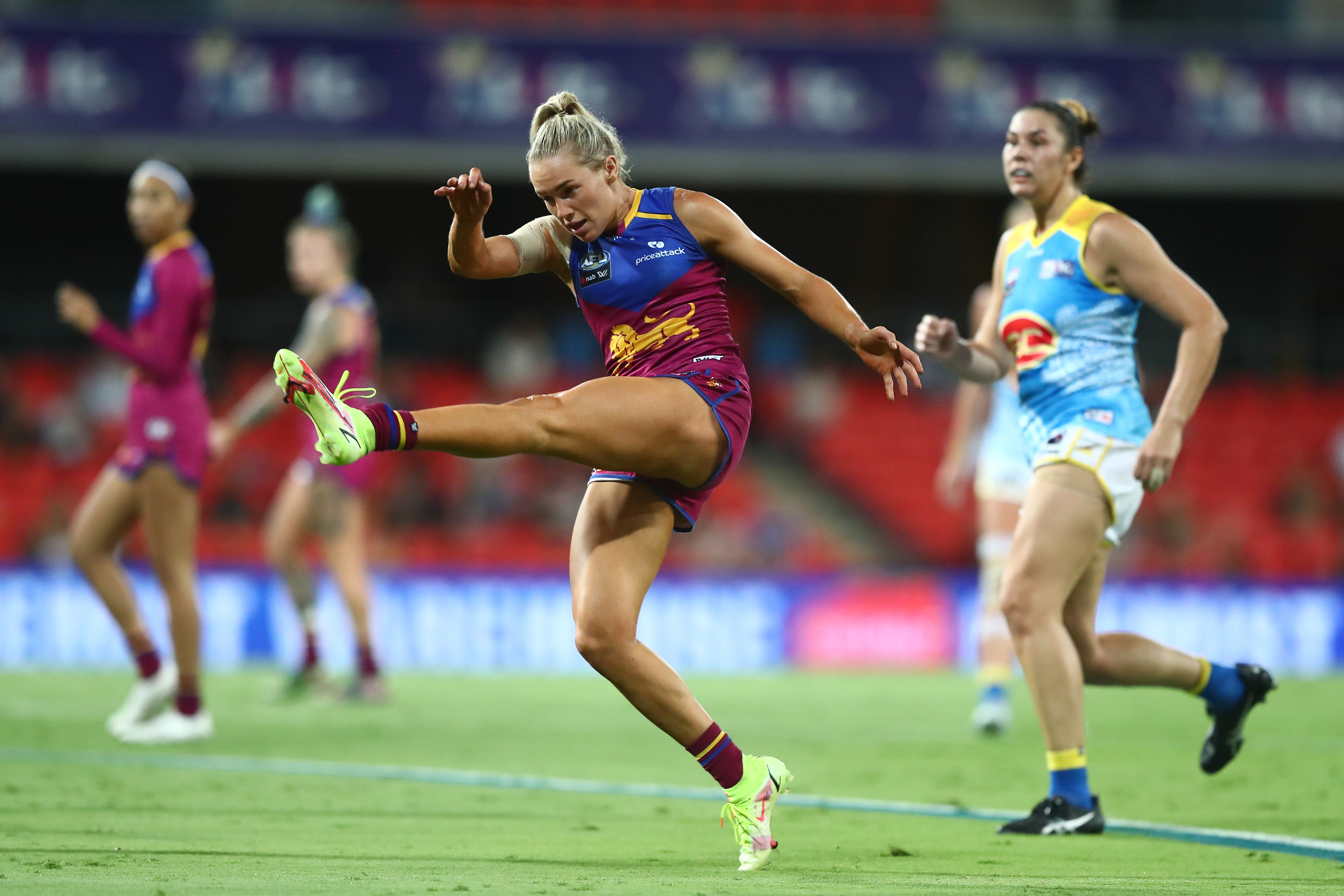 Prints AFL Womens football portrait women in sport Queensland footy ...