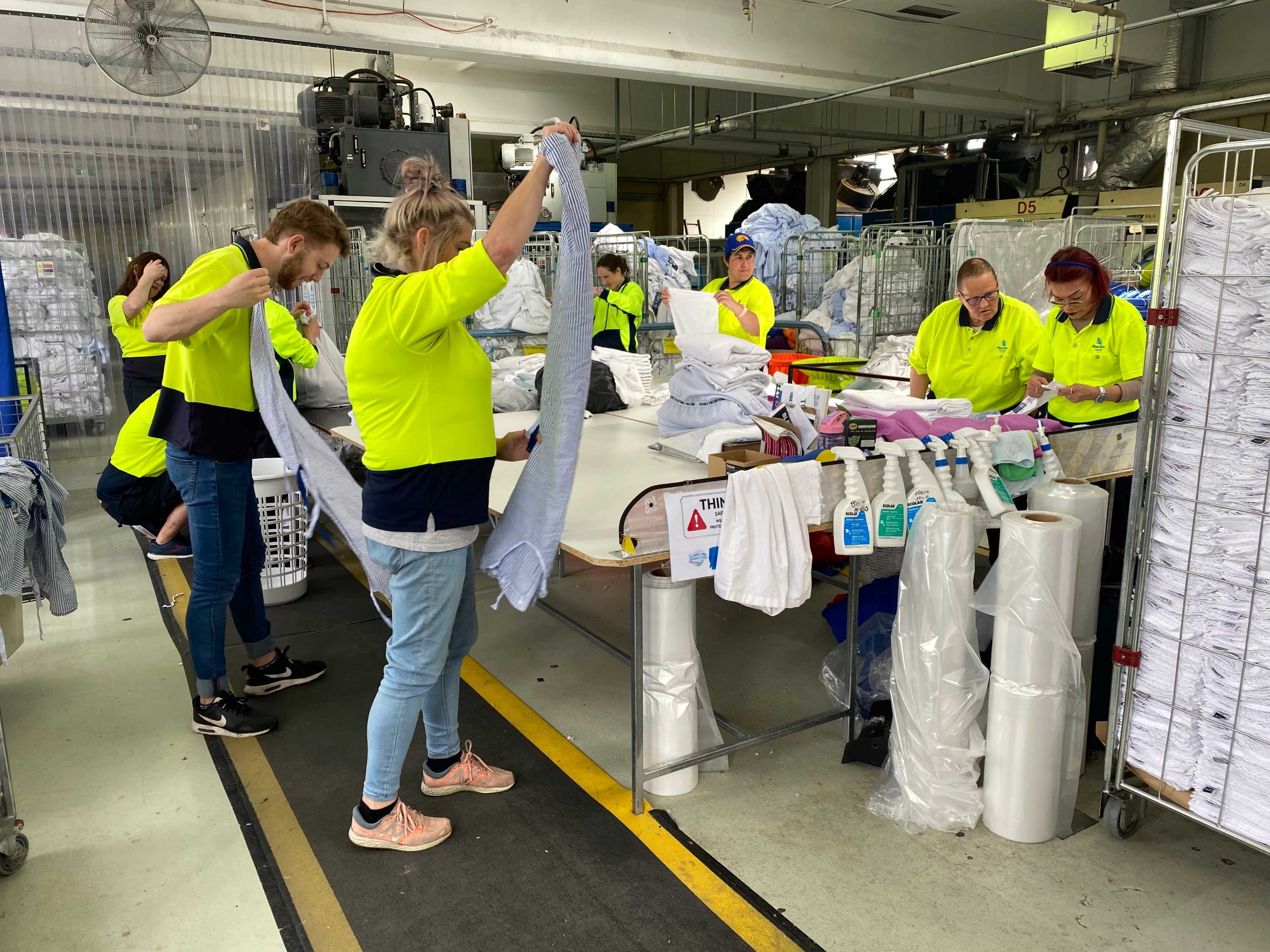 Commercial laundry discovers it has 25 migrant workers with 31 untapped ...