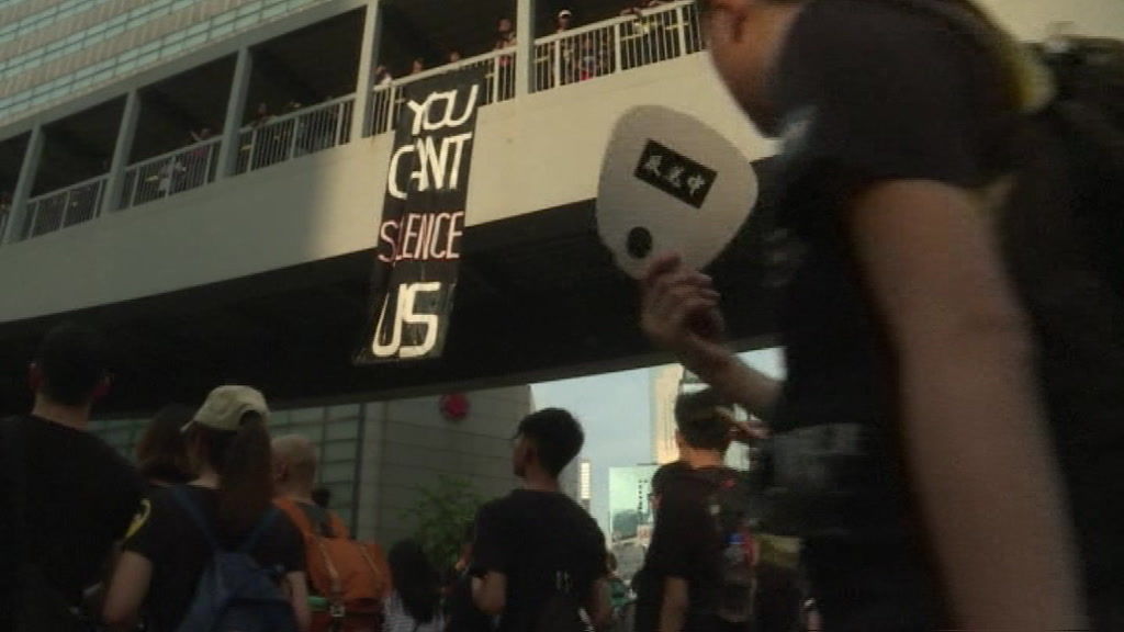 Sunday's march was the largest Hong Kong protest in decades - ABC News