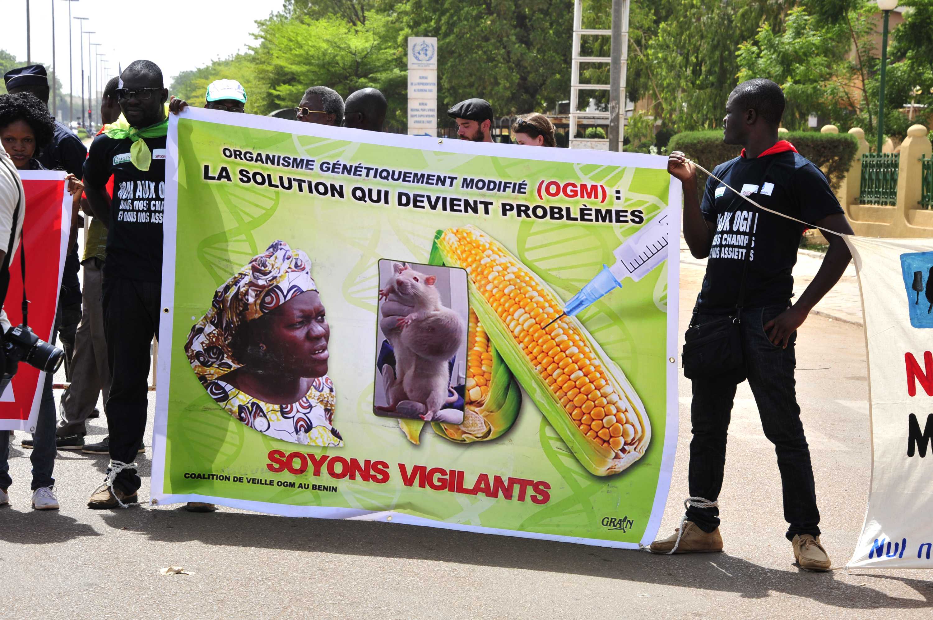 Protests against GMO crops and pesticides target Monsanto ...