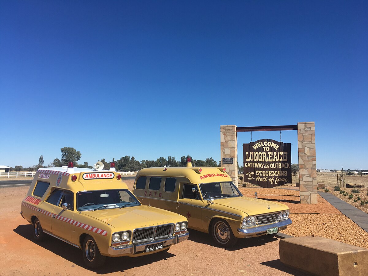 Ambulance service marks 100 years helping outback Queensland community ...