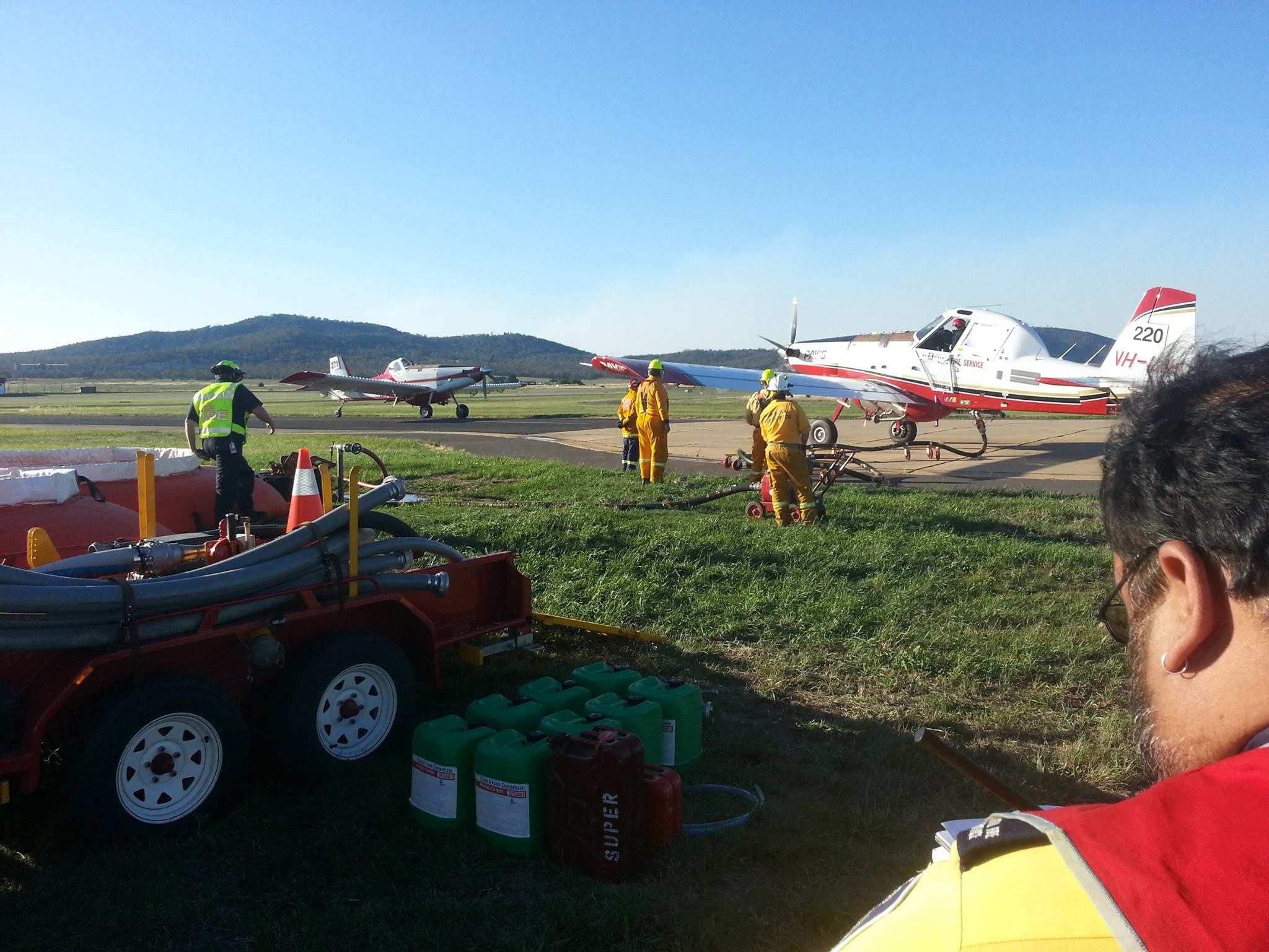 Remote grassland fire burning south of Yass sends smoke over Canberra ...