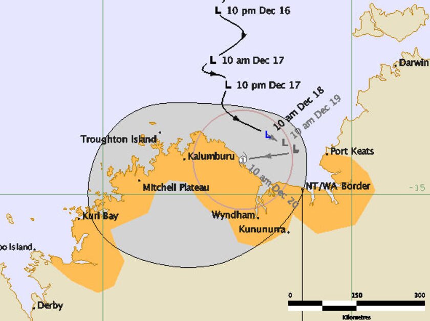 Cyclone watch extended to Wadeye - ABC News